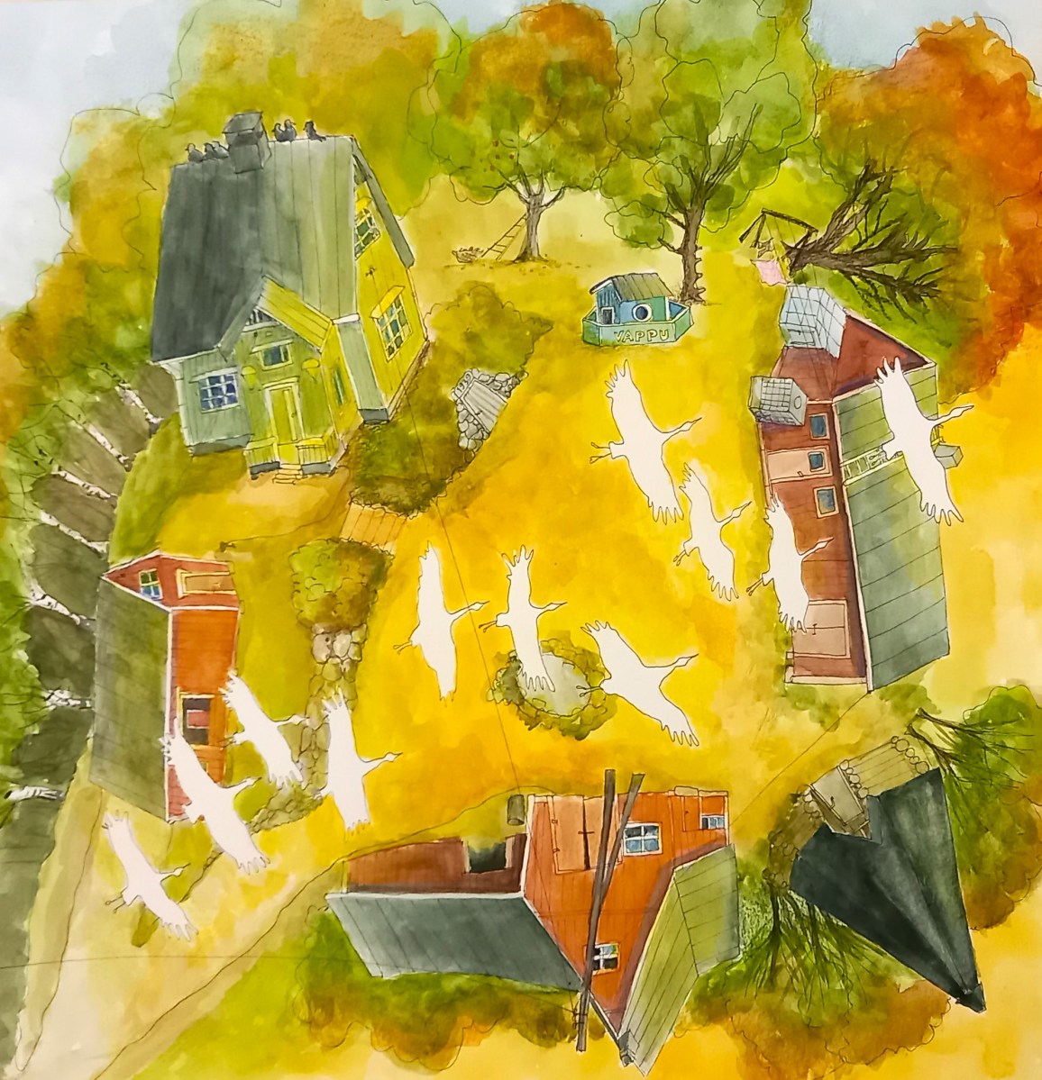 Ulla Aatinen, Minä kerron teille tarinan, 10.-28.8.2024, Galleria Becker