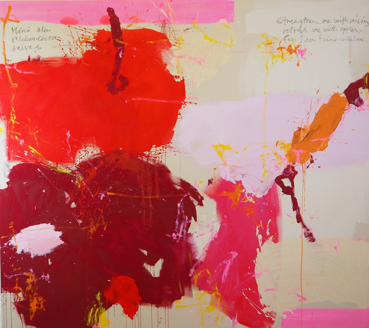 Minä olen rakkaudesta sairas, Sari Moilala, Galleria Becker, 12.10.-30. ...